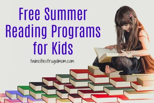 Free Summer Reading Programs for Kids 2026 - Twin Cities Frugal Mom