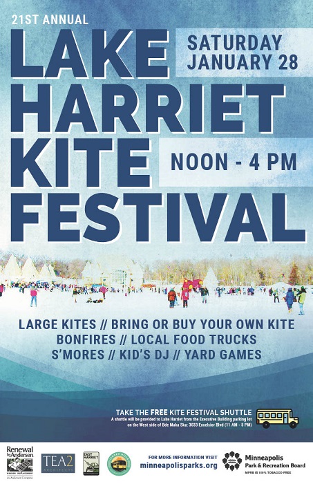 Lake Harriet Winter Kite Festival - January 28th - Twin Cities Frugal Mom