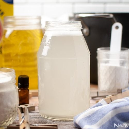 DIY Homemade Liquid Laundry Detergent Recipe - Twin Cities Frugal Mom