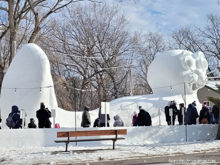 See the Bartz Snow Sculptures Giant Seal in New Brighton - Twin Cities ...