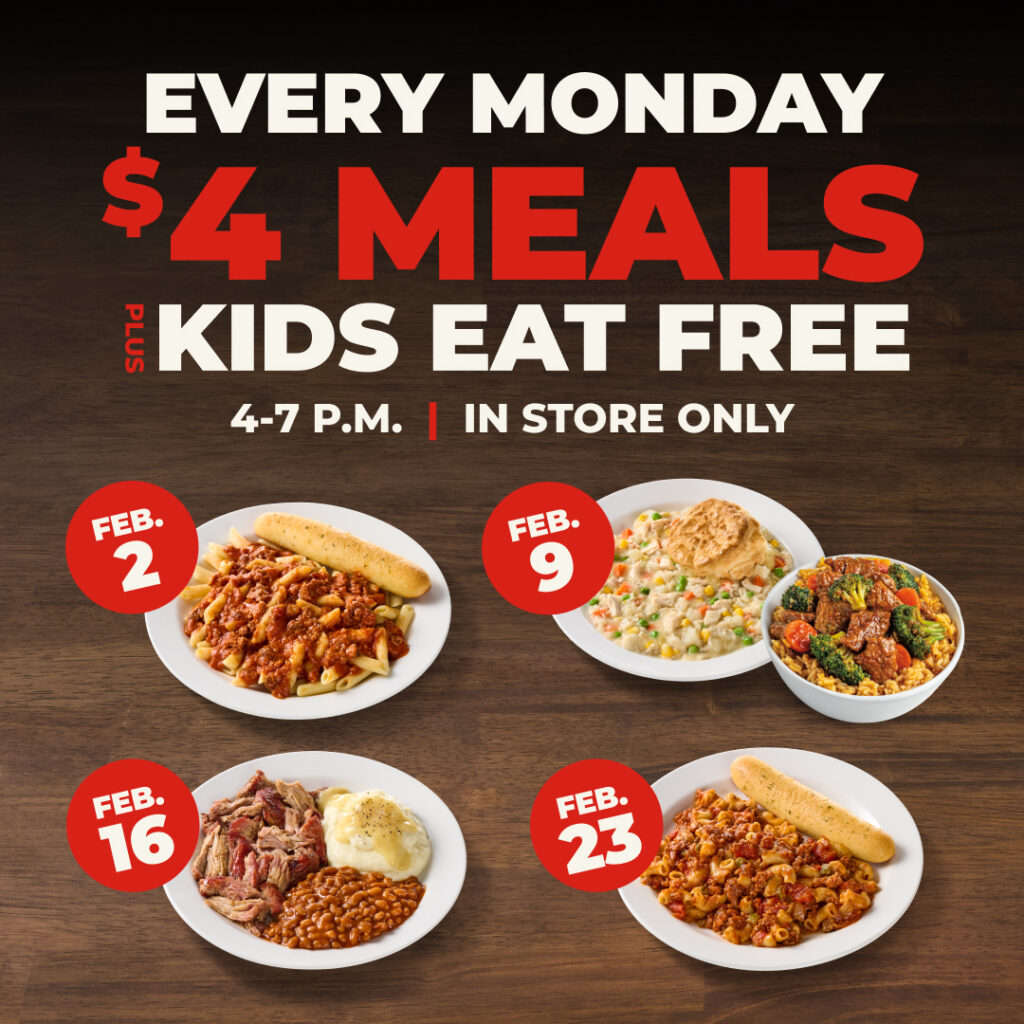 Hy-Vee: $4 Meals & Kids Eat FREE on Mondays - Twin Cities Frugal Mom